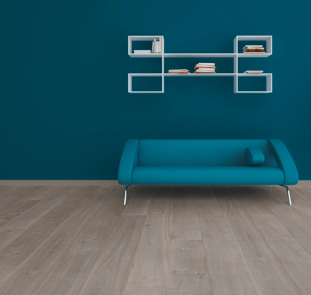 Oak Concrete Laminated Wood Flooring- Lamiwood